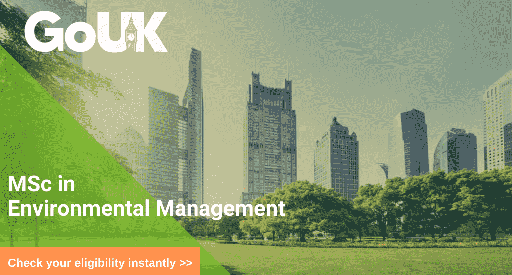 Masters in Environmental Management in UK | MSc in Environmental ...